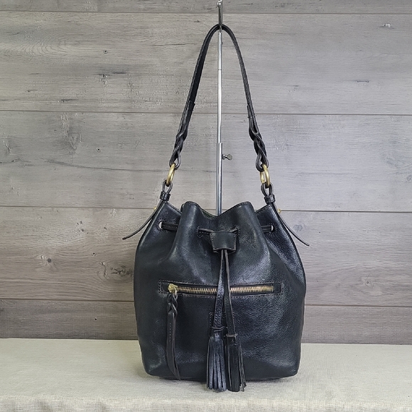 Dooney & Bourke | Bags | Dooney Bourke Black Leather Florentine ...